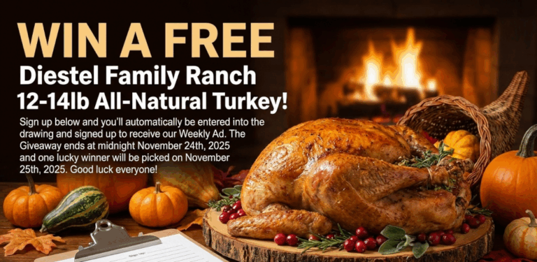 Turkey Giveaway | Podesto's Market